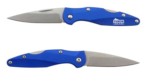 Yukon Gear Folding Pocket Knife W Aluminium Handle Small Canadian Tire