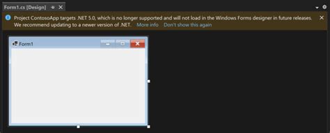 Upgrade Your Windows Forms NET Projects To The Latest NET Version For