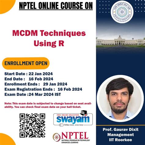 Gaurav Dixit On Linkedin Enrollnow Mcdm Decisionmaking R