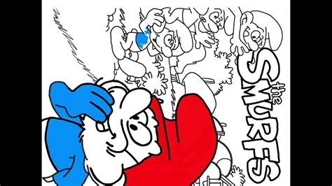 스머프 그리기 Youtube