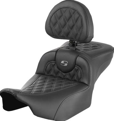 Saddlemen Roadsofa Extended Reach Seat With Backrest Lattice