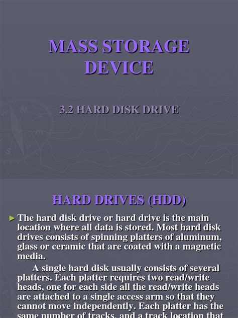 hard disk project pdf hard disk drive disk storage