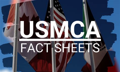Fact Sheets Differences Between USMCA NAFTA Mohawk Global