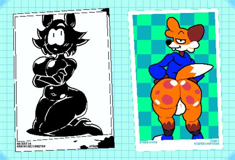 Rule 34 Anthro Ass Fox Looking At Viewer Photo Photo Object Soups Superiorfox Thedicock