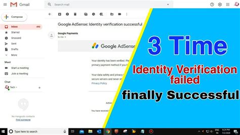 Live Proof Adsense Verified Successful After Time Failed AdSense Verification Process