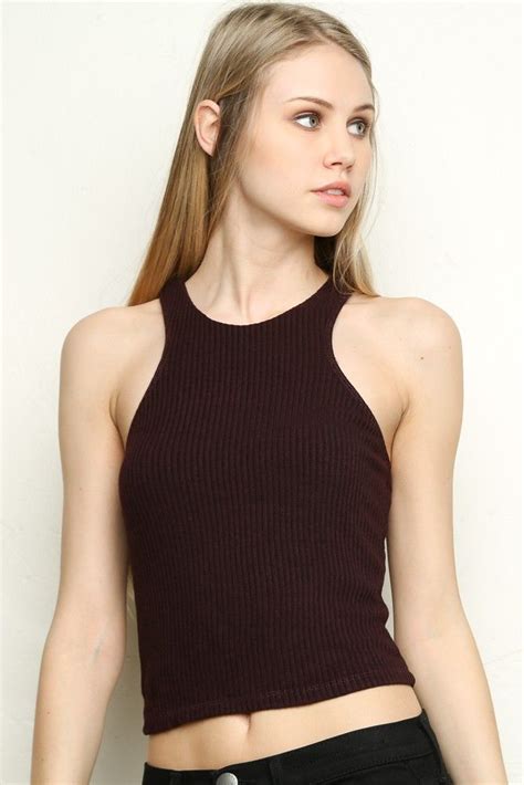 Brandy ♥ Melville Kathleen Tank Tanks And Halters Tops Clothing Tank Outfit Clothes Tops