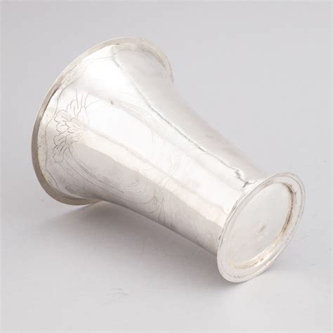 A Swedish Silver Beaker Mark Of Christian Kullberg Ystad 1793 Bukowskis