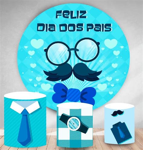 Kit Painel Festa Tecido 2 0m Capa Cilindro Dia Dos Pais Mercado Livre