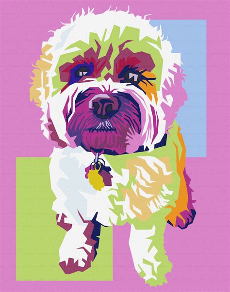 Cockapoo Pop Art Canvas Mini Good Doggen