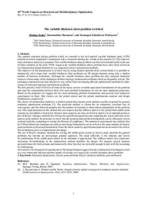 Pdf The Variable Thickness Sheet Problem Revisited Alemseged