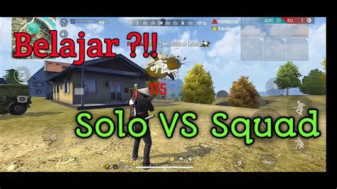 Belajar Solo Vs Squad Ranked Match Prodigaming Youtube