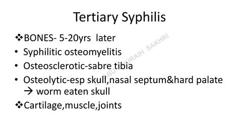 Syphilis Ppt