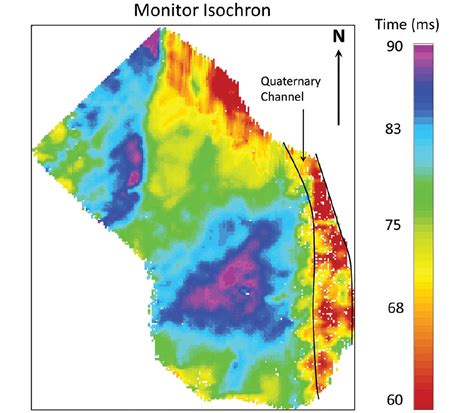Interpretation Of Time Lapse Seismic Data From A Heavy Oil Field Alberta Canada Cseg Recorder