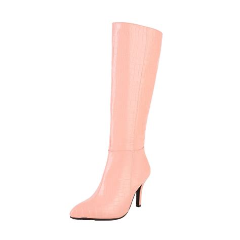 Jsaierl Knee High Boots For Women Sexy Stiletto High Heel Gogo Boots