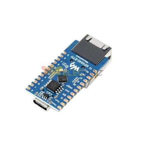 raspberry pi pico rp2040 ethernet port module ch9120 eth rj45 network