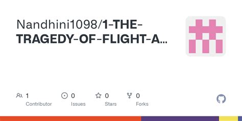 GitHub Nandhini THE TRAGEDY OF FLIGHT A COMPREHENSIVE CRASH ANALYSIS