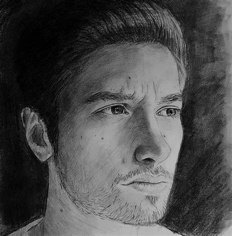Self Portrait Graphite A3 Rart