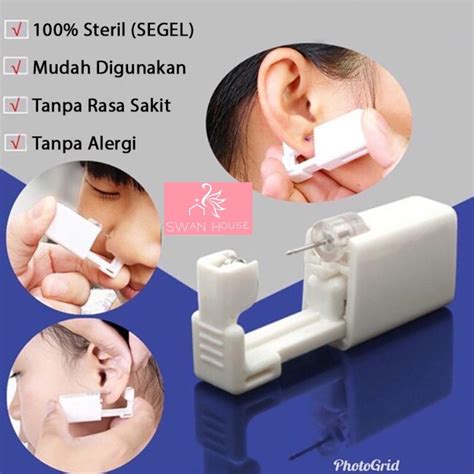 Jual Alat Tindik Sekali Pakai Generasi 2 Untuk Anting Telinga Hidung