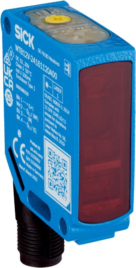 1126340 Sick Sick Io Link Photoelectric Sensor Rectangular Sensor