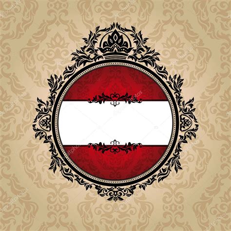 Royal Vintage Frame — Stock Vector © Selenamay 6200921