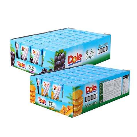 띵굴마켓 돌 오렌지주스 120ml 32개입 포도주스 120ml 32개입