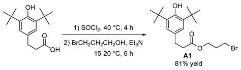 Synthesis Characterization And Evaluation Of A Hindered Phenol Linked