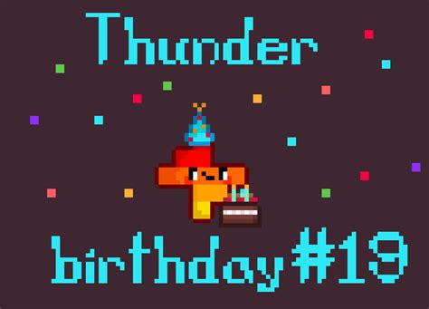 pixilart thunder birth by the tunder