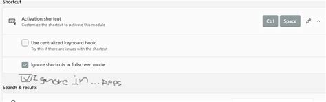 Powertoys Run Ignore In Certain App Or Apps · Issue 15053 · Microsoft