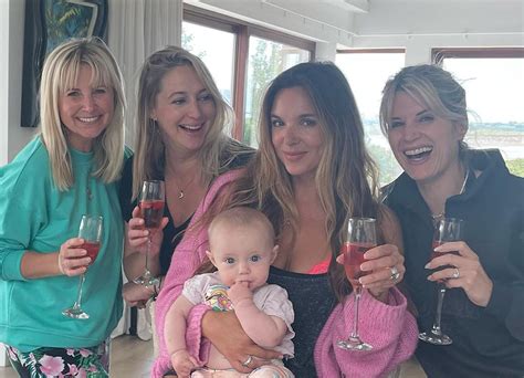 Jodi Albert Enjoys A Break Away With Her Hollyoaks Ogs