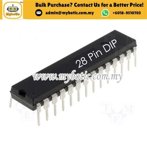 Ic Atmega328 Atmega328p Pu Microcontroller Ic For Arduino Uno With Bootloader Shopee Malaysia