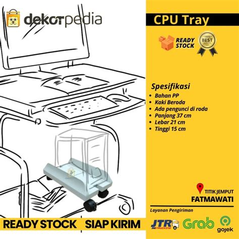 Jual Cpu Tray Cubic Tray Komputer Dekorpedia Ct 05 Di Seller Velvet