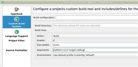 Configuring An Ide Godot Engine Documentation In English