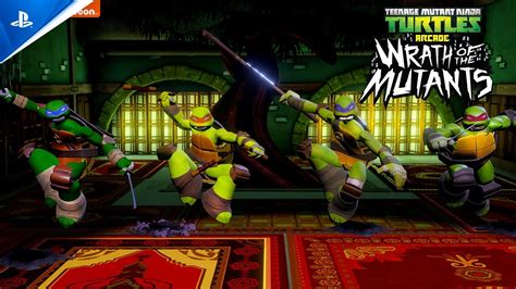 Teenage Mutant Ninja Turtles Wrath Of The Mutants Announce Trailer Ps5 And Ps4 Games Youtube