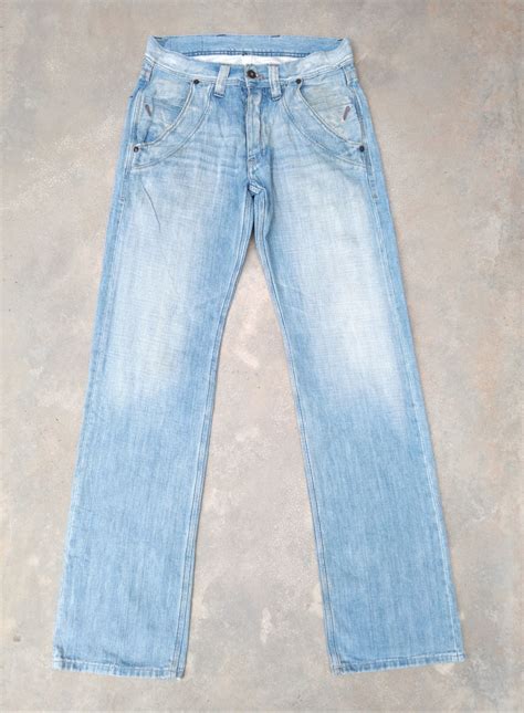 Vintage Vintage Faded Blue Retro Pepe Jeans Straight Fit 31x35 Grailed