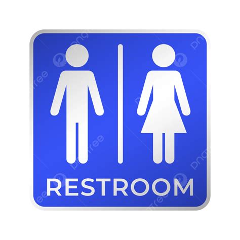 Restroom Sign Background Printable Men Restroom Sign Free