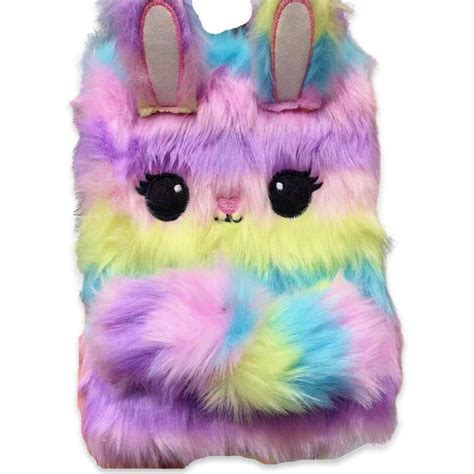 Buy Fluffy Rainbow Bunny A5 Notebook Online Australia — Minitopia