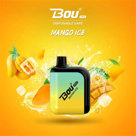 Disposable Vape Bou Pro 7000 Puffs 16m Nicotine Usa Hot Sale Box Vape