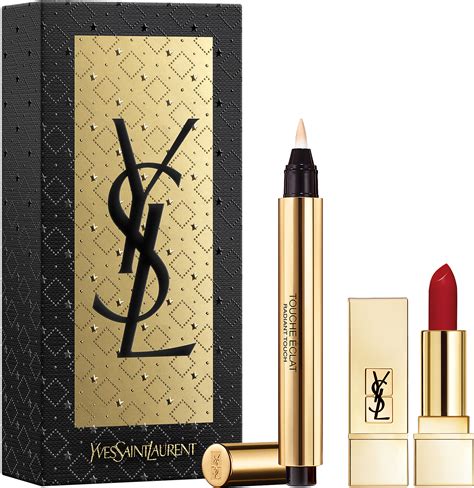 Yves Saint Laurent Touche Éclat Illuminating Pen Lipstick Gift Set ...