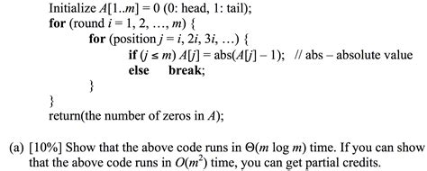asymptotics query with regard to algorithm analysis mathematics