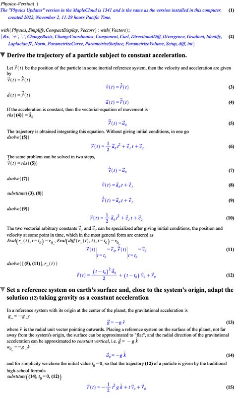 Vectorial Odes And Vectorial Integration Constants Mapleprimes
