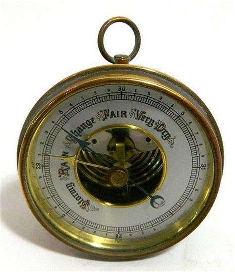 Hb Selby And Co Barometer Barometers And Thermometers Industry Science