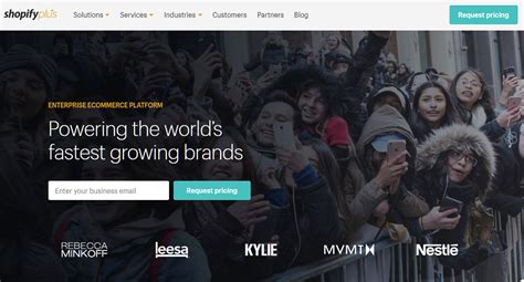 Shopify Plus Dashboard