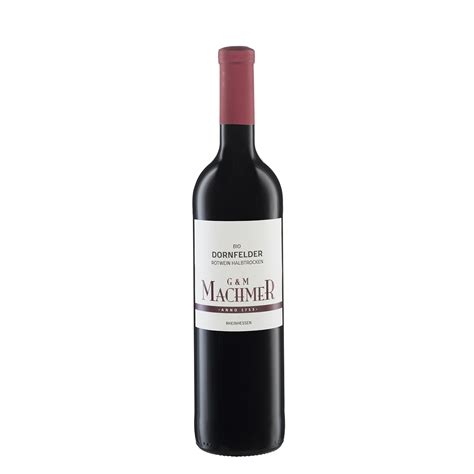 Weingut Machmer BIO Dornfelder Halbtrocken