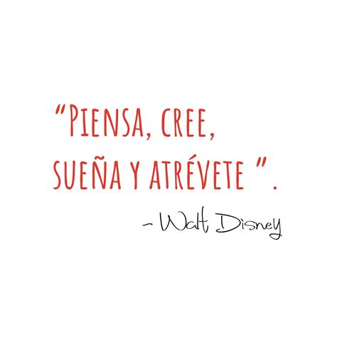 Alimentos Mo Piensa Cree Sueña Y Atrévete Walt Disney