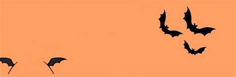Halloween Fall Bat Theme Twitter Header Twitter Header Pictures Twitter Banner Twitter Header