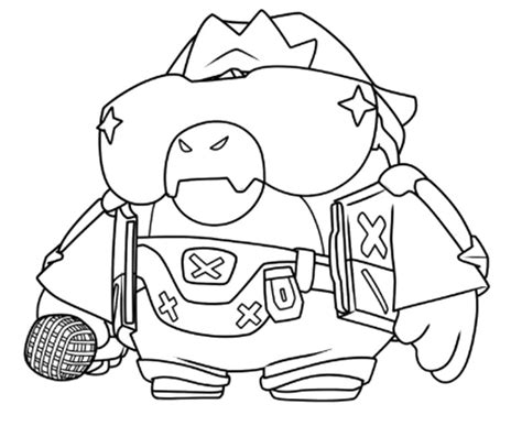 Coloring Page Brawl Stars Toy Story Bye Bye Buzz 1