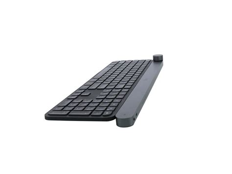 Logitech Craft Advanced Wireless Keyboard With Creative Input Dial And Backlit Keys Dark Grey