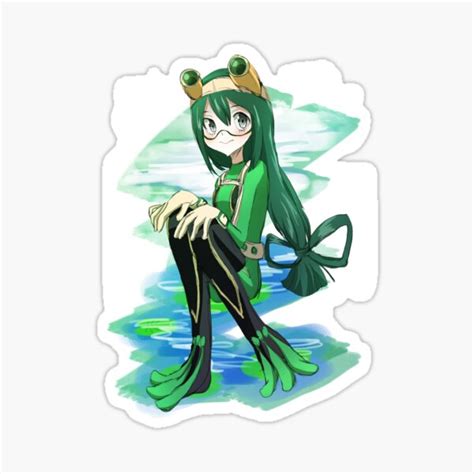 Tsuyu Asui Stickers Redbubble