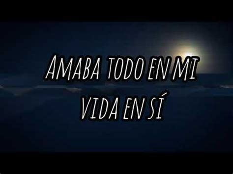 José madero sinmigo letra YouTube