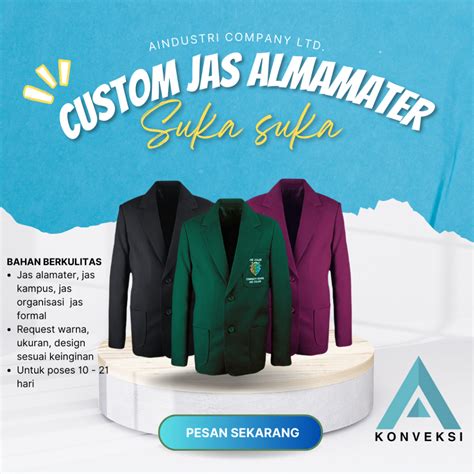 Jual Jas Almamater Jas Kampus Jas Organisasi Jas Himpunan Shopee Indonesia